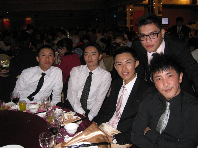 20110115 98畢業校友朱冠臻同學完成終身大事 台北海洋科技大學海洋休閒觀光管理系